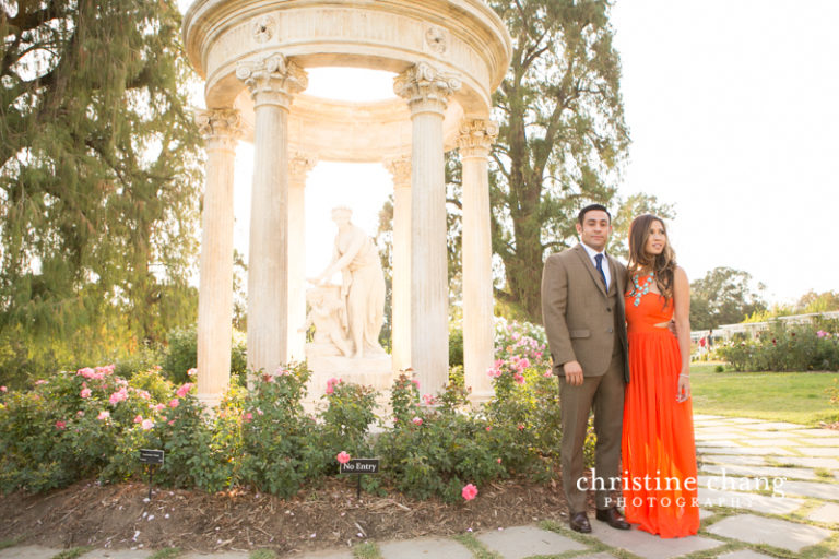 Huntington Library & Botanical Gardens Engagement Photos - Christine Chang